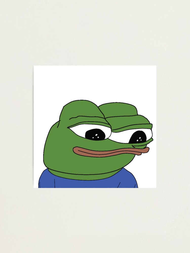 "Classic Pepe the frog helper Apu - Meme" Photographic Print for Sale ...