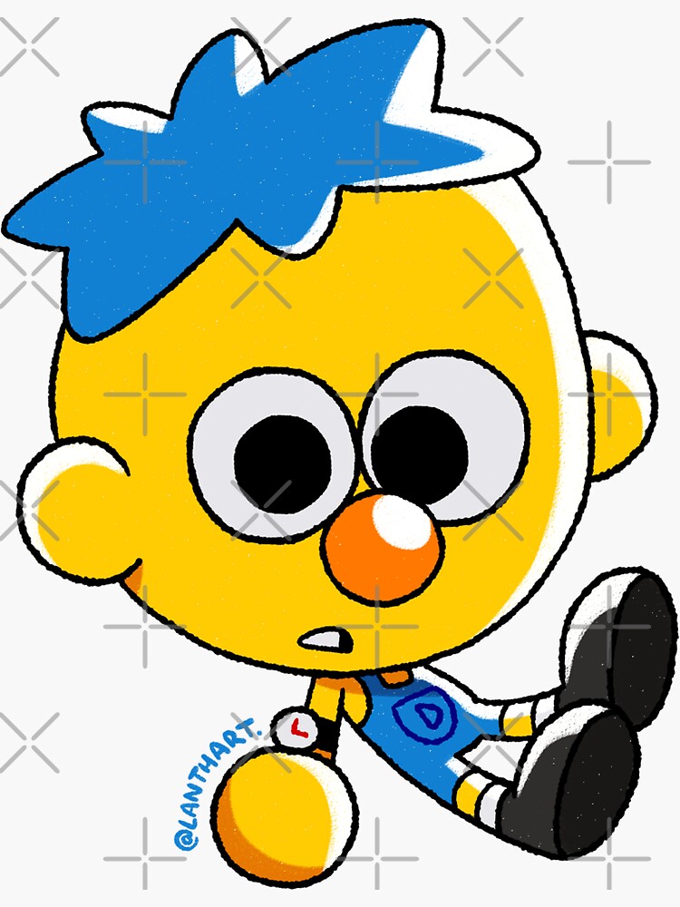 "DHMIS - Yellow Guy" Sticker by Lanthart | Redbubble