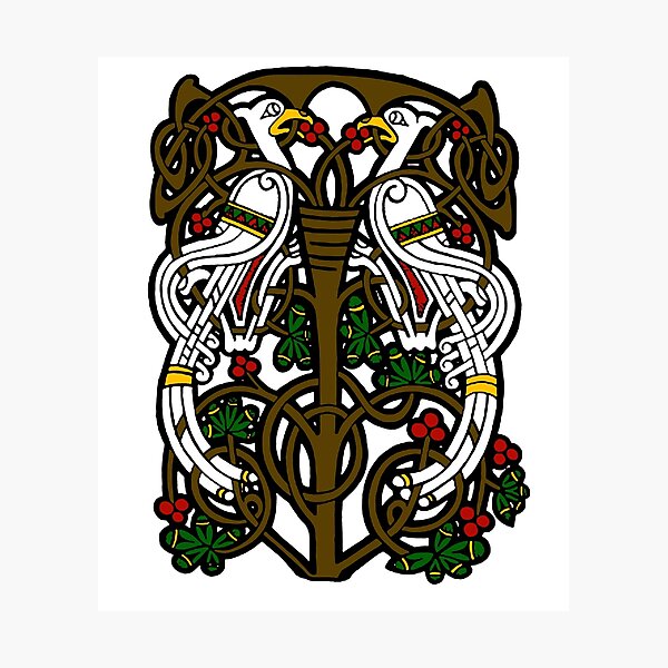 "Celtic Knotwork Tree Of Life" Photographic Print for Sale by potty ...