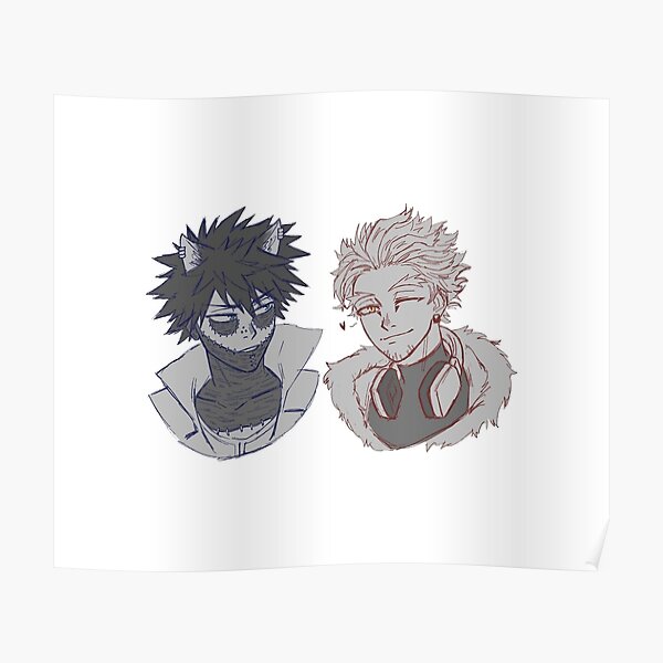 "Dabi x Hawks BNHA" Poster for Sale by Rejinero | Redbubble