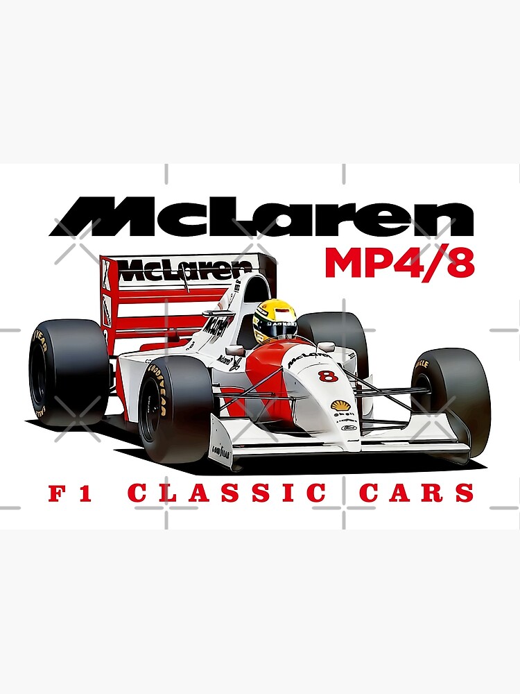 "Mclaren F1 classic car retro 90s style " Poster for Sale by heatshop ...