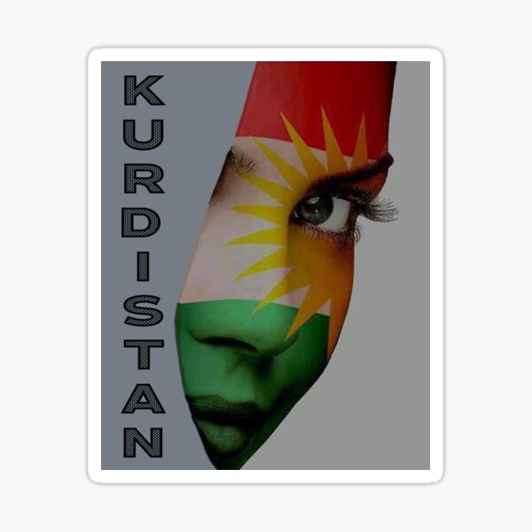 "KURDISTAN Flag " Sticker for Sale by KurdishShops | Redbubble