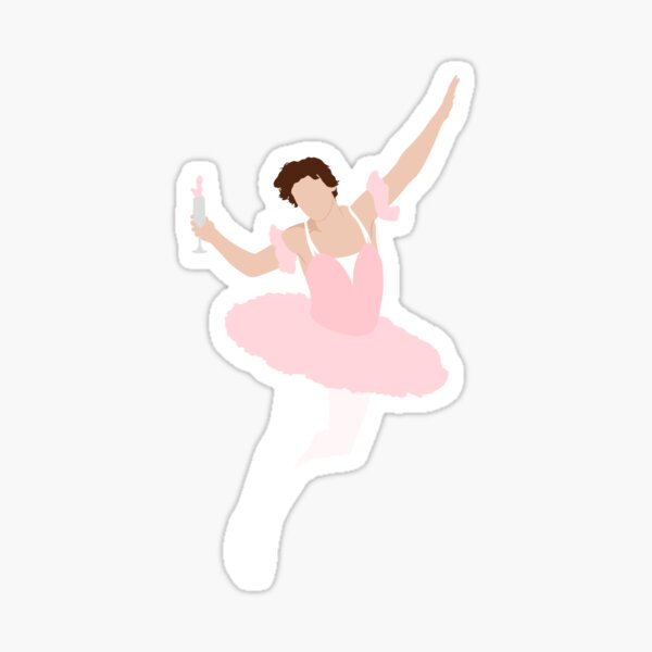 "Ballet" Sticker for Sale by NagoreArt | Redbubble