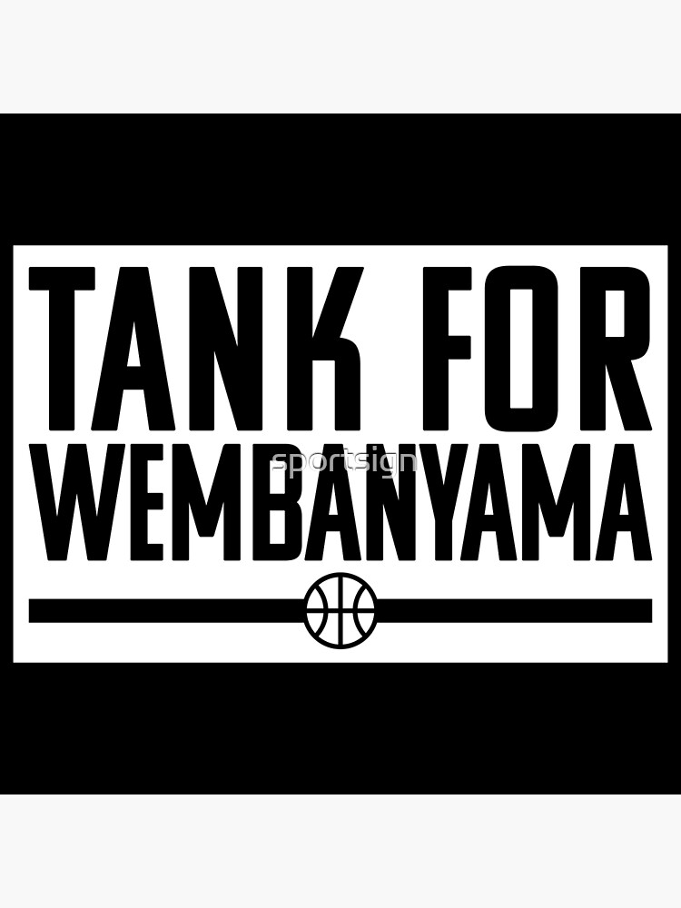 "Tank For Wembanyama - Victor Wembanyama" Art Print for Sale by ...