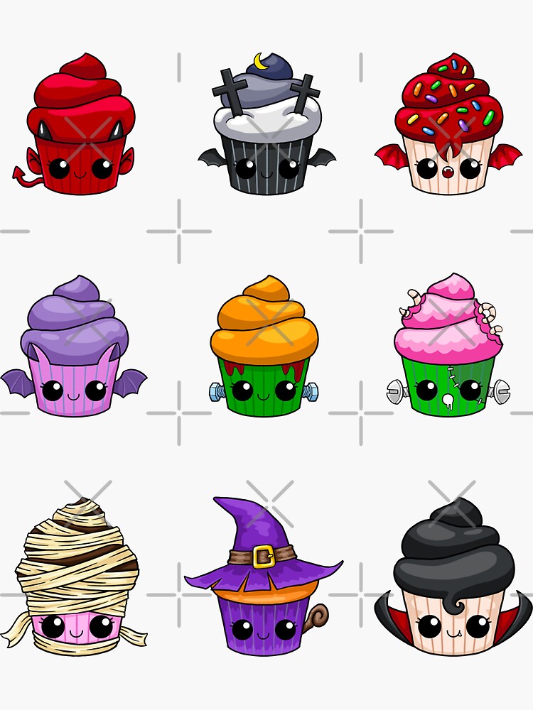 "Cute Cupcake Costume Contest" Sticker for Sale by CutieFoodieGood ...