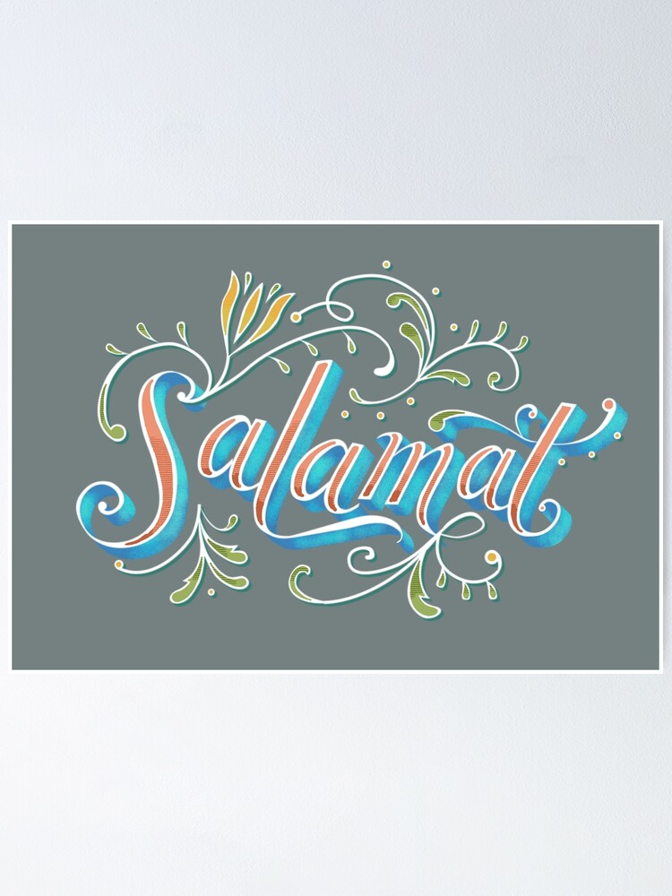"Filipino Salamat Expression" Poster for Sale by calejdart | Redbubble