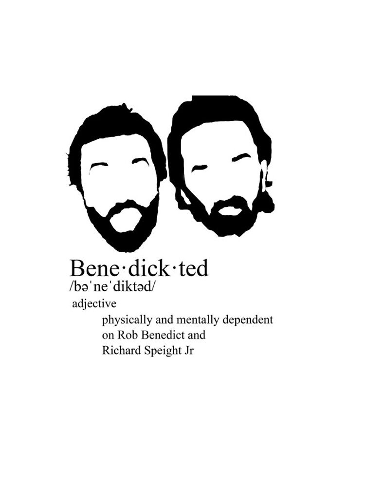 "Rob Benedict + Richard Speight "Bene-Dick-Ted" " iPhone Case for Sale ...