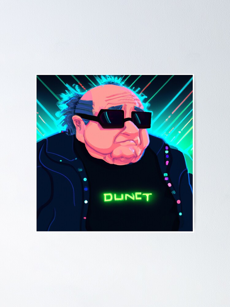 "Danny Devito Cyberpunk" Poster for Sale by Gonoopnoop | Redbubble