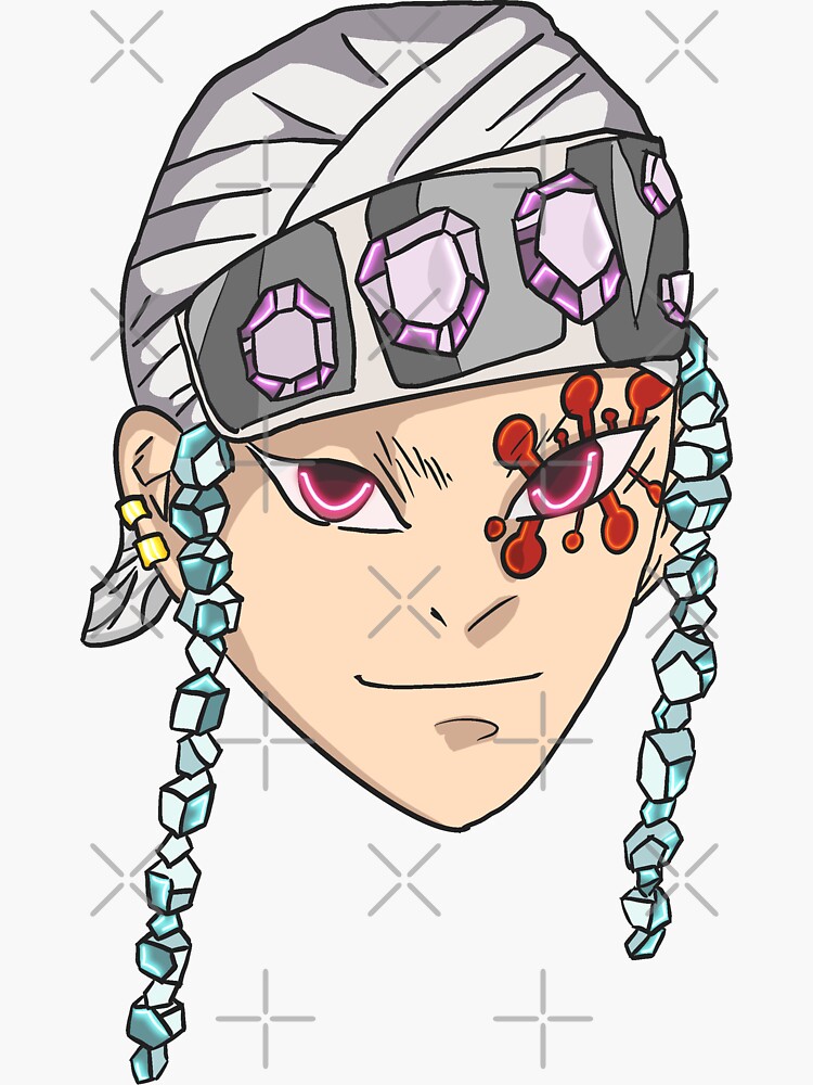 "Tengen Uzui (Glow)" Sticker for Sale by NapalmKyle | Redbubble