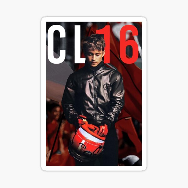 "Leclerc" Sticker for Sale by islandchicart | Redbubble