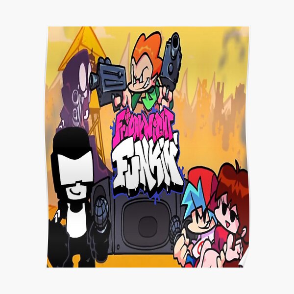 "Fnf Week 7 Fnf Week 7 1" Poster for Sale by TaylorArctic | Redbubble