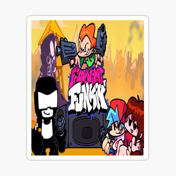 "Fnf Week 7 Fnf Week 7 1" Sticker for Sale by TaylorArctic | Redbubble