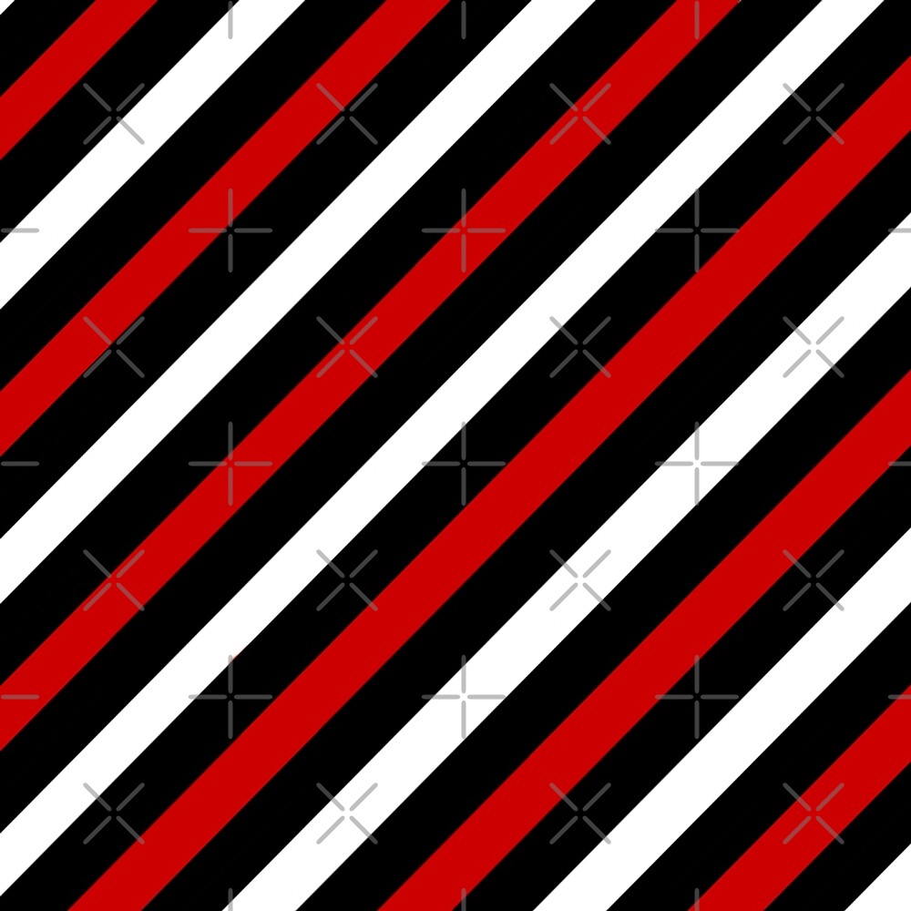 "BLACK AND WHITE AND RED STRIPE FOR INTERESTING INTERIOR DECOR AND ...