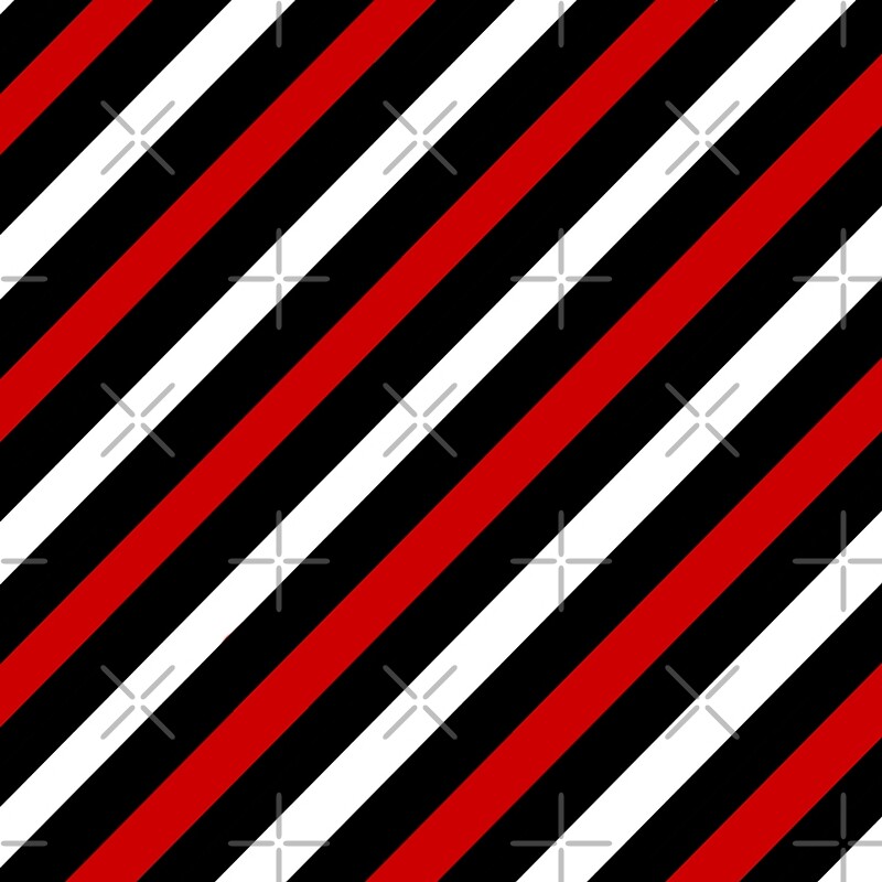 "BLACK AND WHITE AND RED STRIPE FOR INTERESTING INTERIOR DECOR AND ...