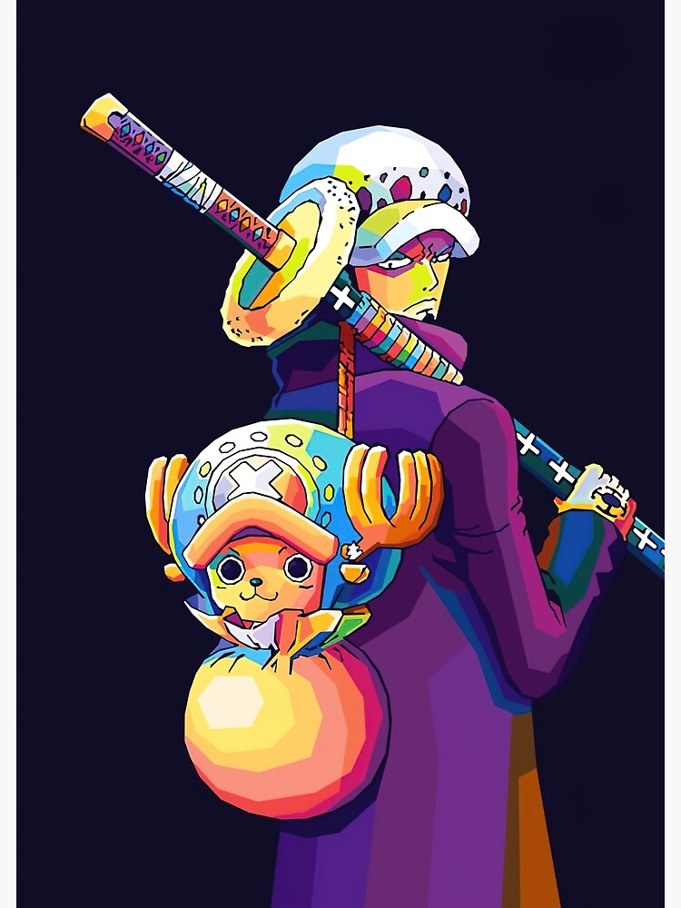 "Trafalgar D Law x Chopper One Piece" Photographic Print for Sale by ...