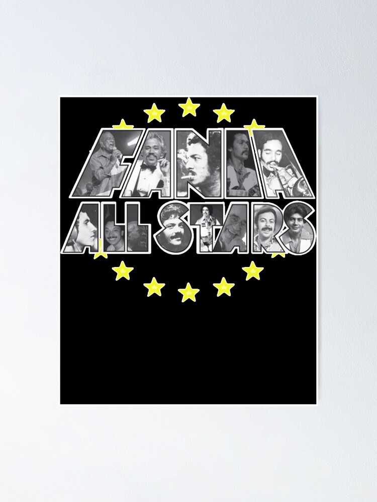 Póster «Fania All Stars, las leyendas de la salsa» de Mikeynolds ...