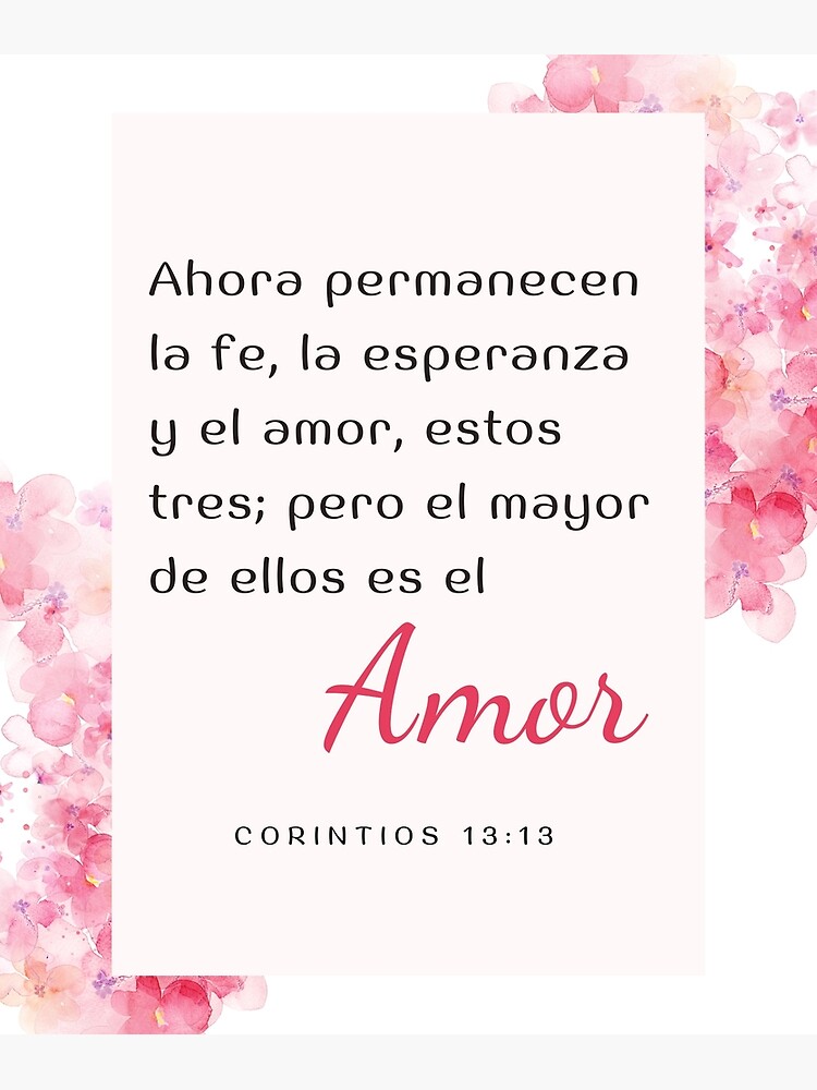 Bible Verses On Love In Spanish