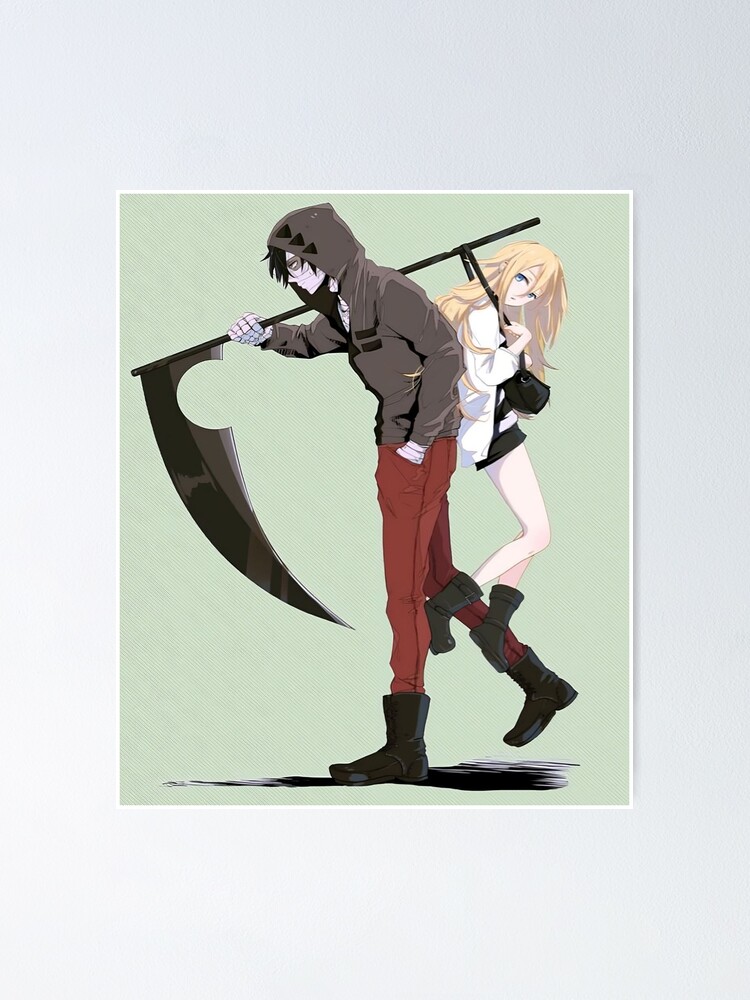 "Zack Rachel Angels Of Death" Poster for Sale by weselwirazz | Redbubble