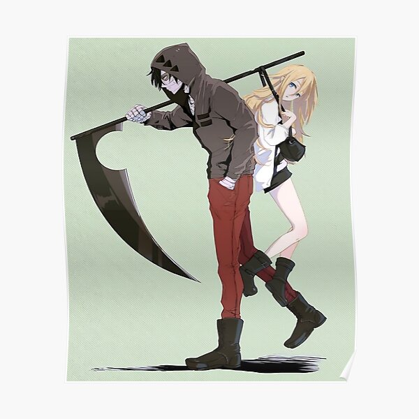 "Zack Rachel Angels Of Death" Poster for Sale by weselwirazz | Redbubble