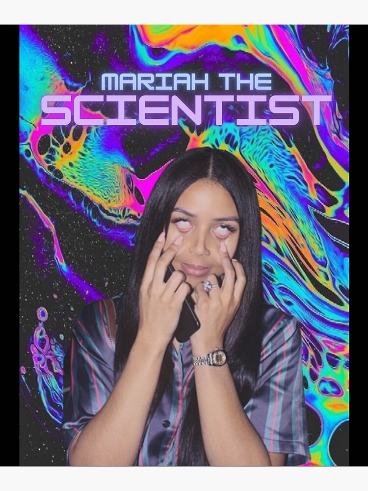 MARIAH THE SCIENTIST TRIPPY DESIGN Premium Matte Vertical Poster sold ...