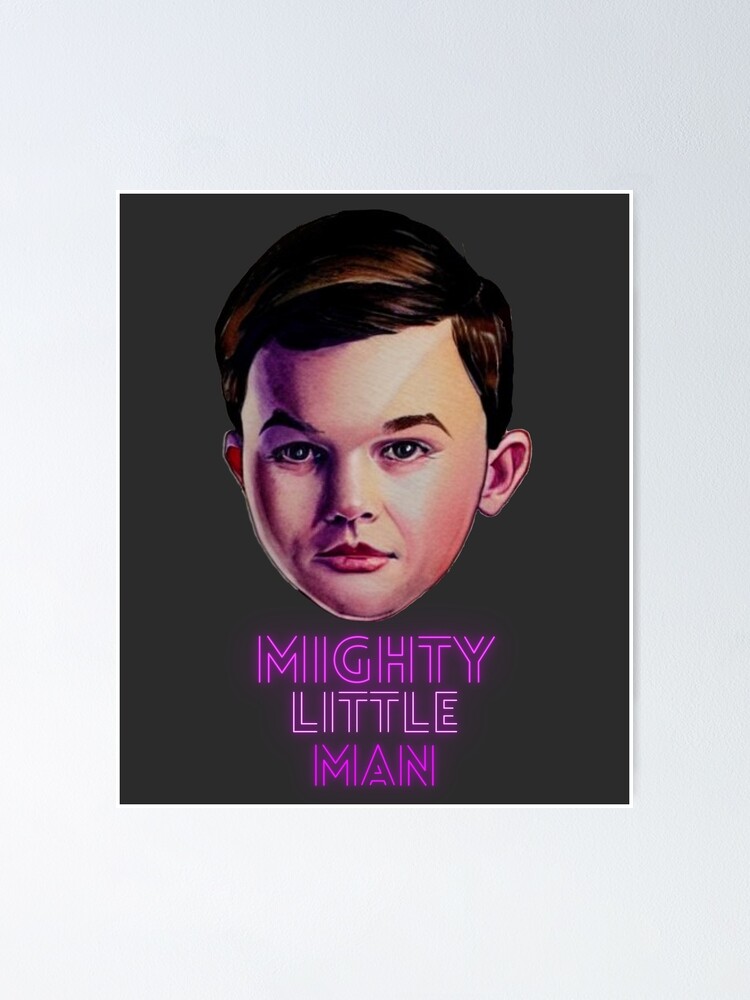 "Young Sheldon | Mighty little man | Watercolor painting" Poster for ...