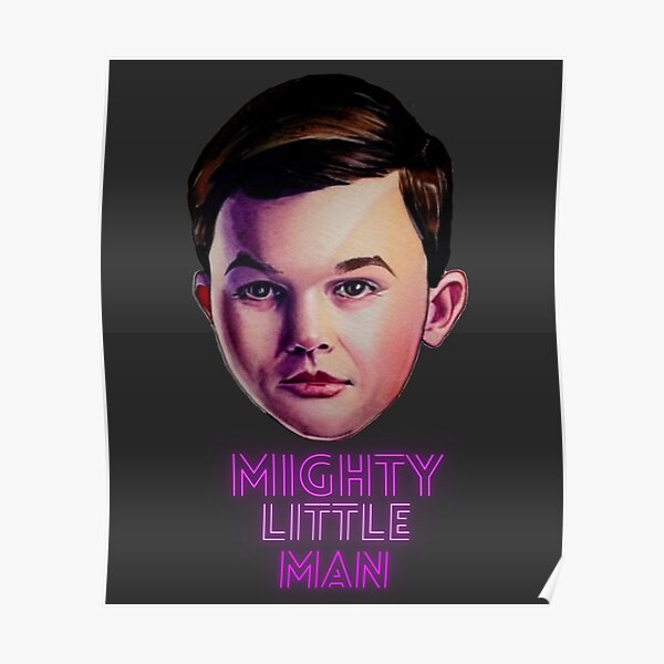 "Young Sheldon | Mighty little man | Watercolor painting" Poster for ...