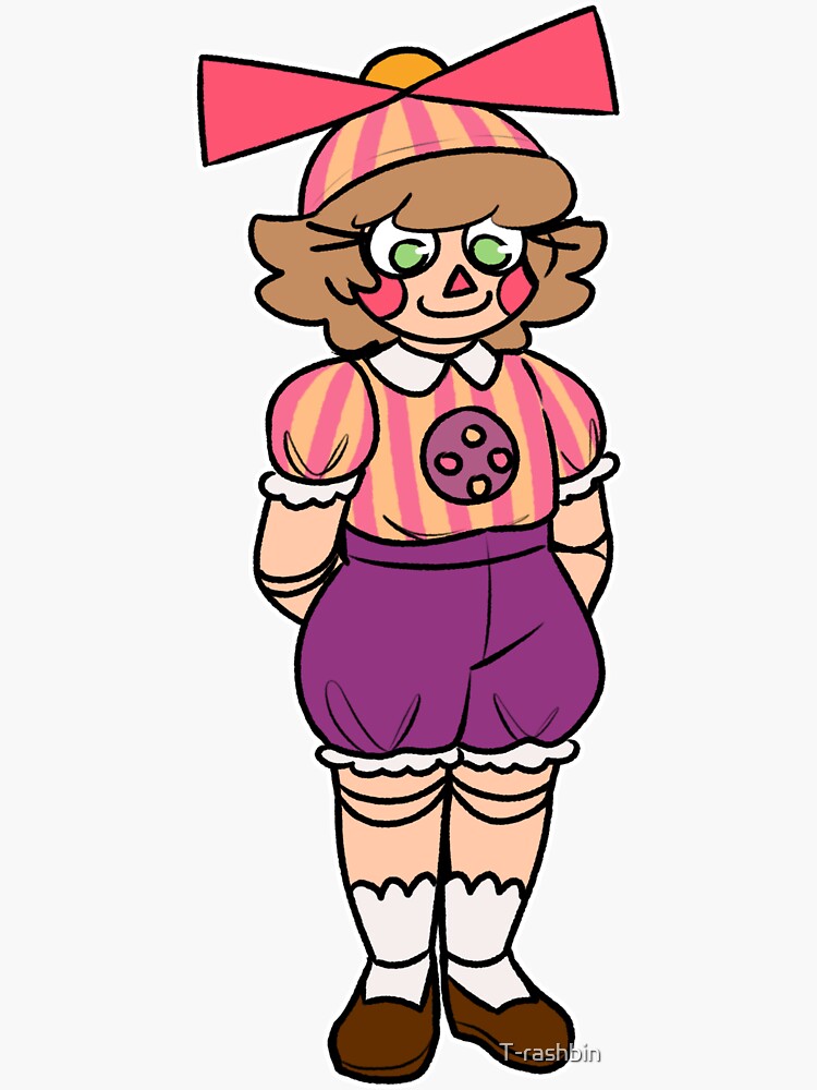 "FnaF Dee Dee" Sticker for Sale by T-rashbin | Redbubble