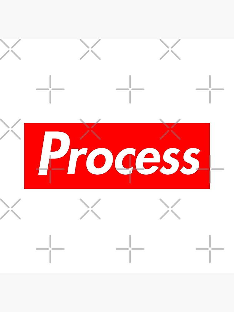 "Process - box logo" Poster by SaturdayAC | Redbubble