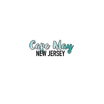 "Cape May" Sticker for Sale by Grace Emig | Redbubble