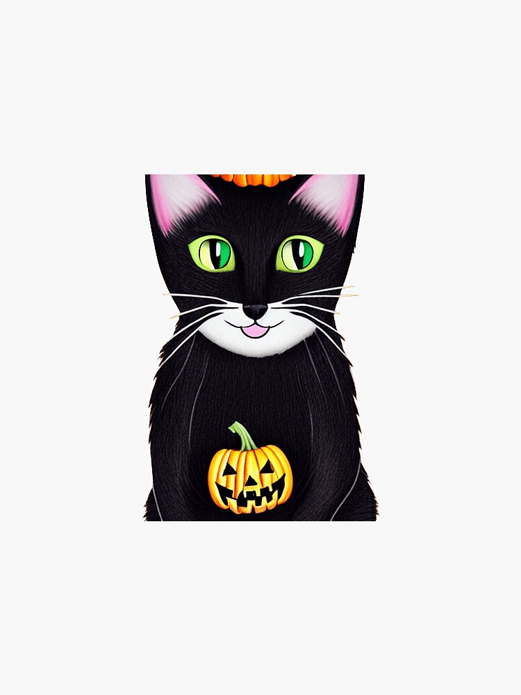 "Cute and Adorable Witch Dog Portrait" Sticker for Sale by kakaTee ...