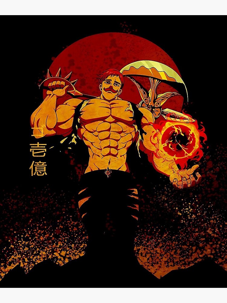 "the seven deadly sins escanor" Poster for Sale by chetterubyzans ...