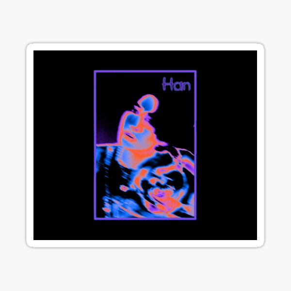 "Han stray kids" Sticker for Sale by LeighsDesign | Redbubble