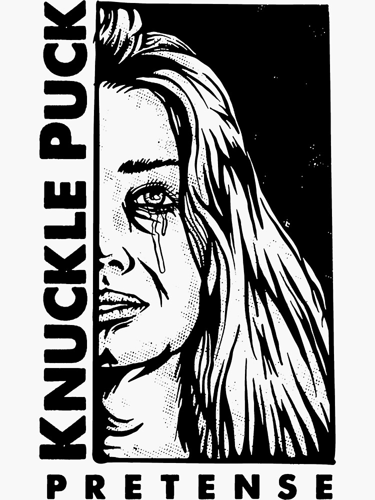 "KNUCKLE PUCK" Sticker for Sale by ManuelColier | Redbubble
