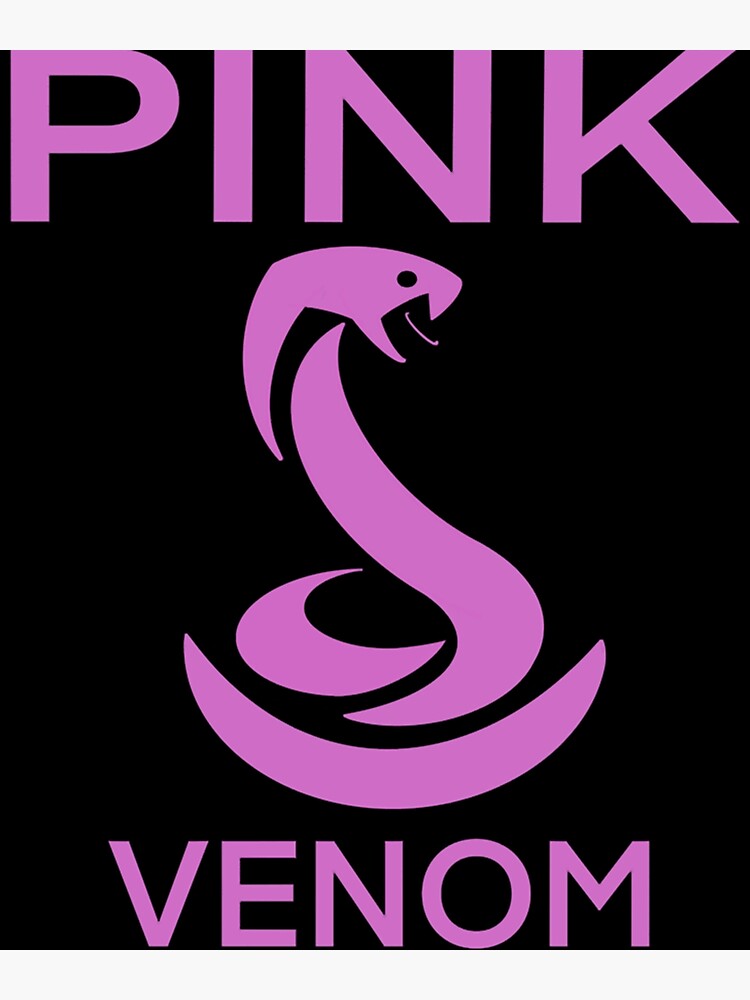 "Pink Venom Snake " Poster for Sale by HREducation | Redbubble