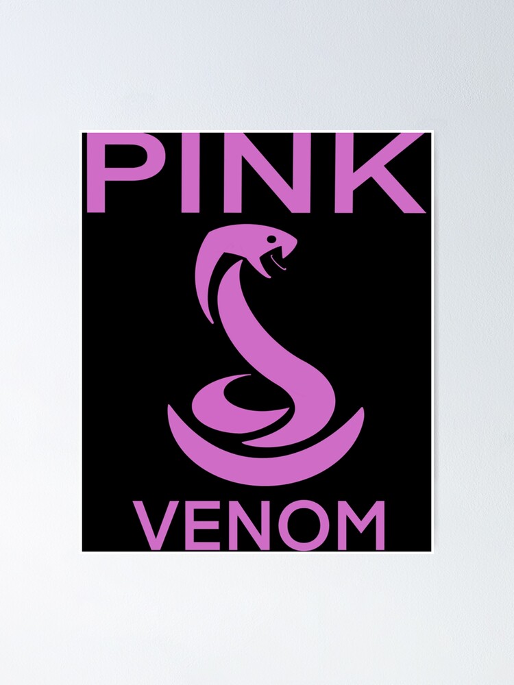 "Pink Venom Snake " Poster for Sale by HREducation | Redbubble