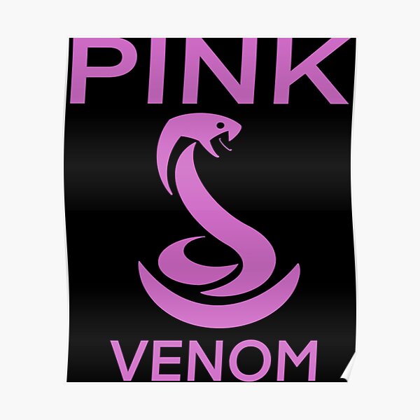 "Pink Venom Snake " Poster for Sale by HREducation | Redbubble