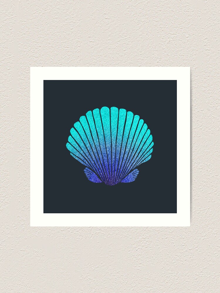 "Mermaid Sea Shell Bra Costume" Art Print for Sale by kennstyl | Redbubble