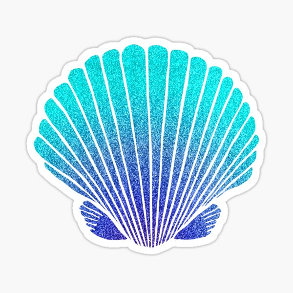 "Mermaid Sea Shell Bra Costume" Sticker for Sale by kennstyl | Redbubble