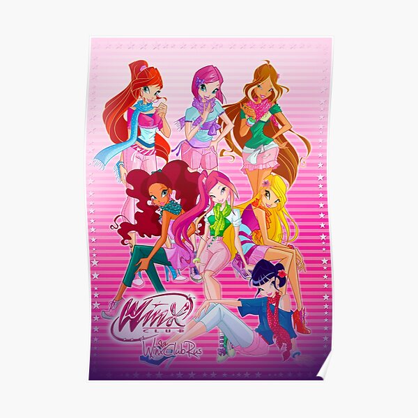 "Winx Club - Fate Winx Saga Theme" Poster for Sale by curretllyyabi ...