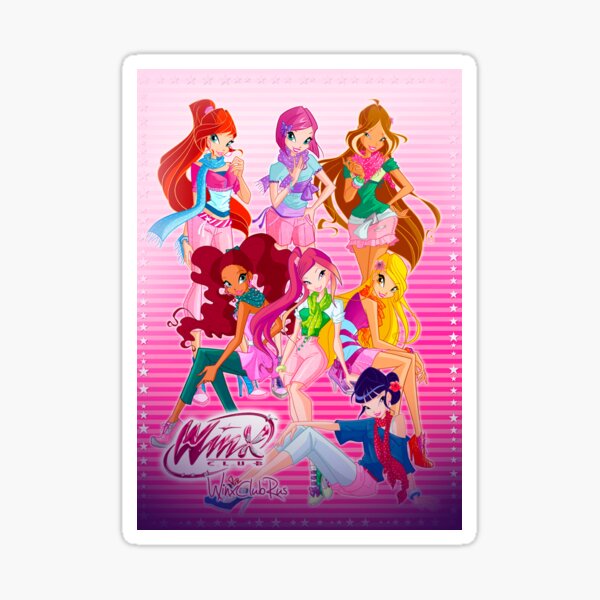 "Winx Club - Fate Winx Saga Theme" Sticker for Sale by curretllyyabi ...