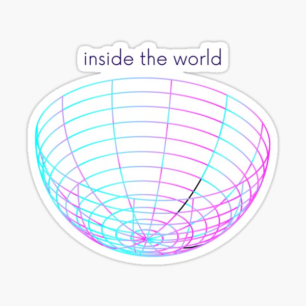 "World. Futuristic." Sticker for Sale by agnemarc | Redbubble