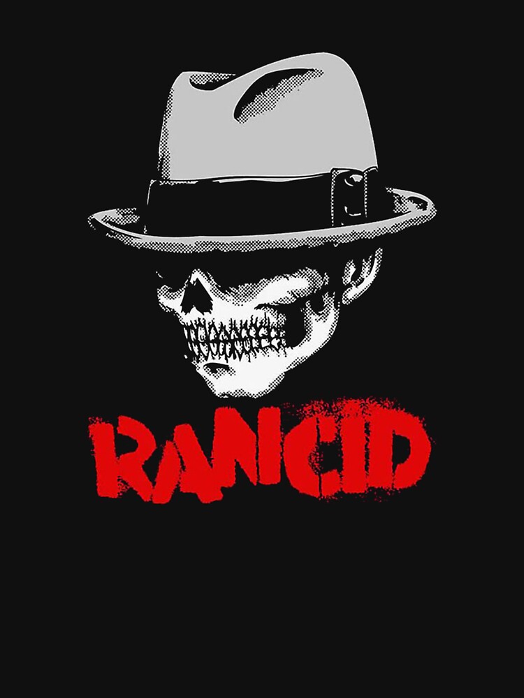 "white skull rancid hat logo" T-shirt for Sale by visialauren ...