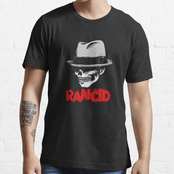 "white skull rancid hat logo" T-shirt for Sale by visialauren ...