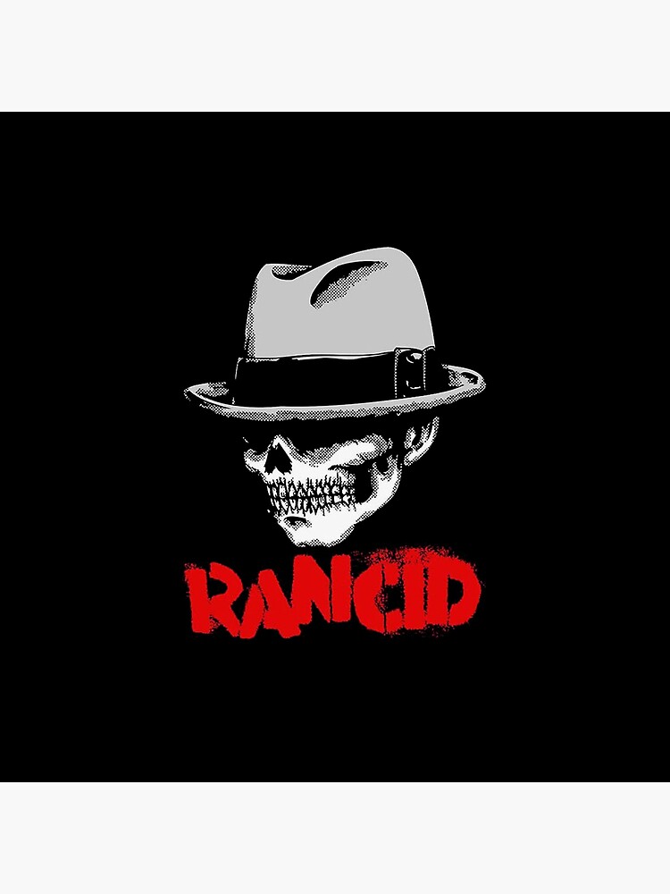 "white skull rancid hat logo" Poster for Sale by visialauren | Redbubble