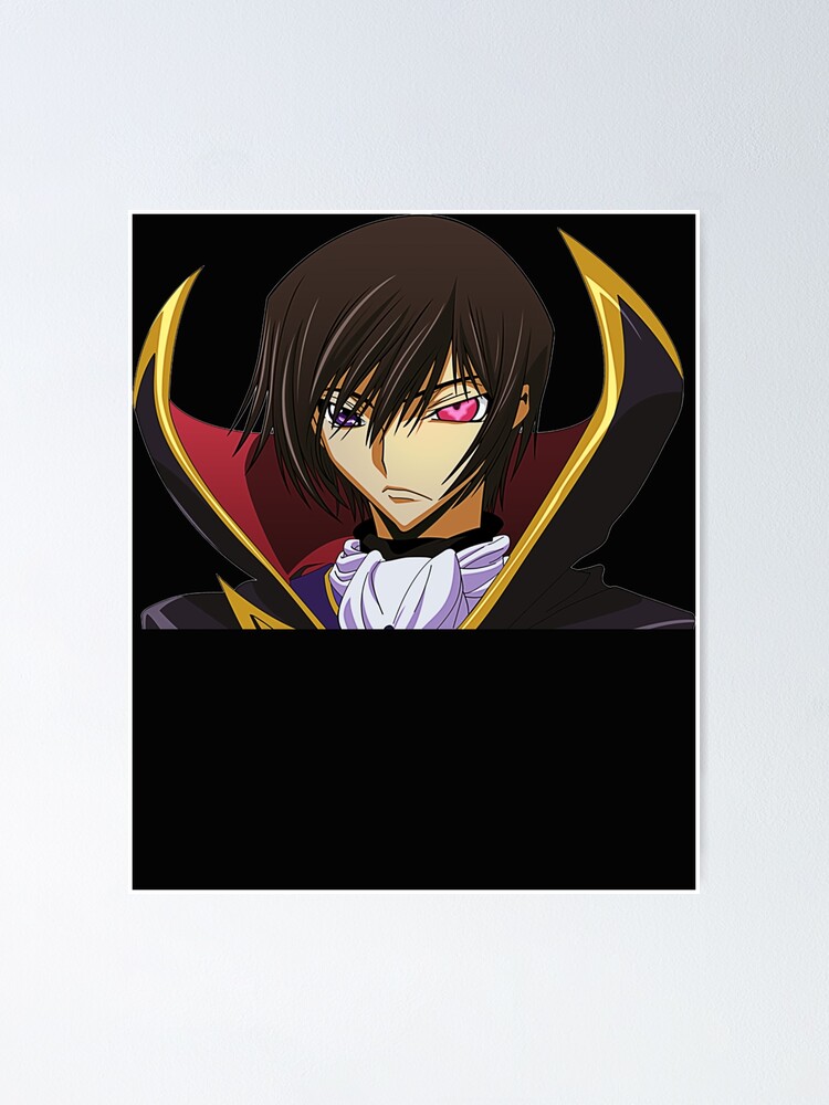 "Code Geass Lelouch Lamperouge" Poster for Sale by DorianGallo | Redbubble