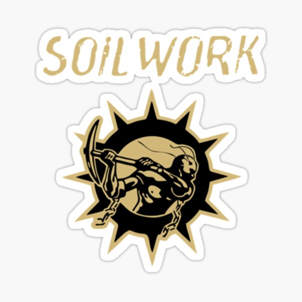 "Classy Soilwork Logo" Sticker for Sale by Declinedfisher | Redbubble