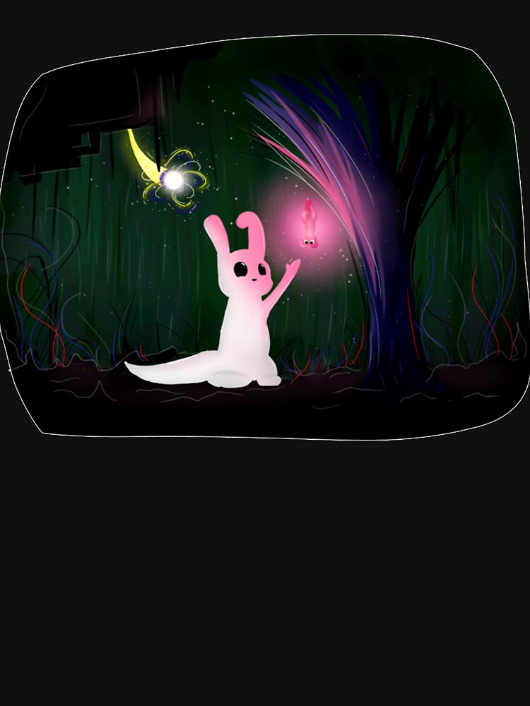 "Glowing Slugcat Rain World Classic T-Shirt" T-shirt for Sale by ...