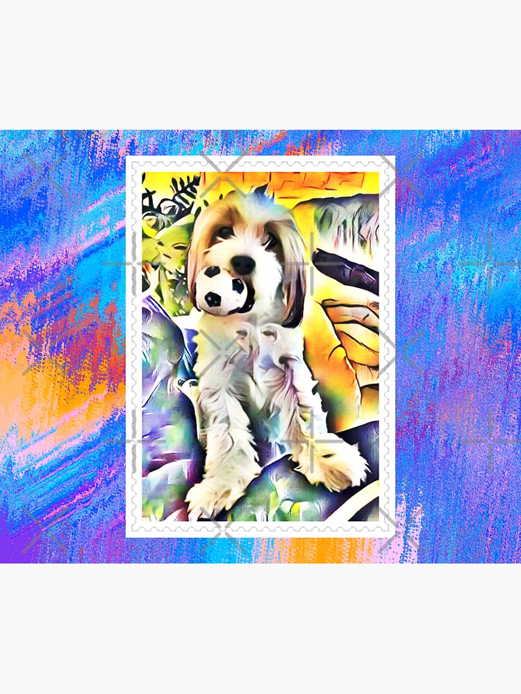 "Lili - Funny Little Dog " Sticker for Sale by byOlliart | Redbubble