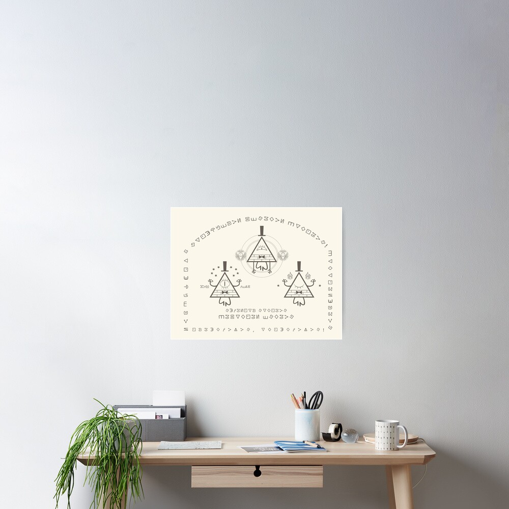 "BiLL CiPHER Summoning Ritual" Poster for Sale by cibokilley | Redbubble