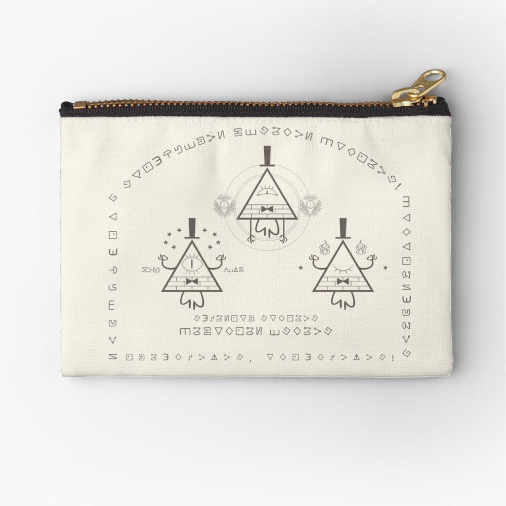 "BiLL CiPHER Summoning Ritual" Zipper Pouch for Sale by cibokilley ...